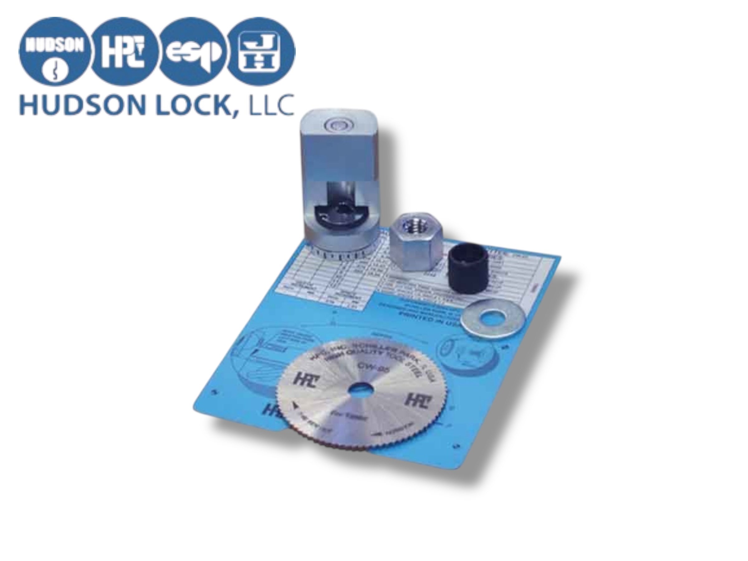 HPC - TIBBE-CMB - Tibbe Key Adapter Kit - For HPC Blitz Key Cutting Ma ...