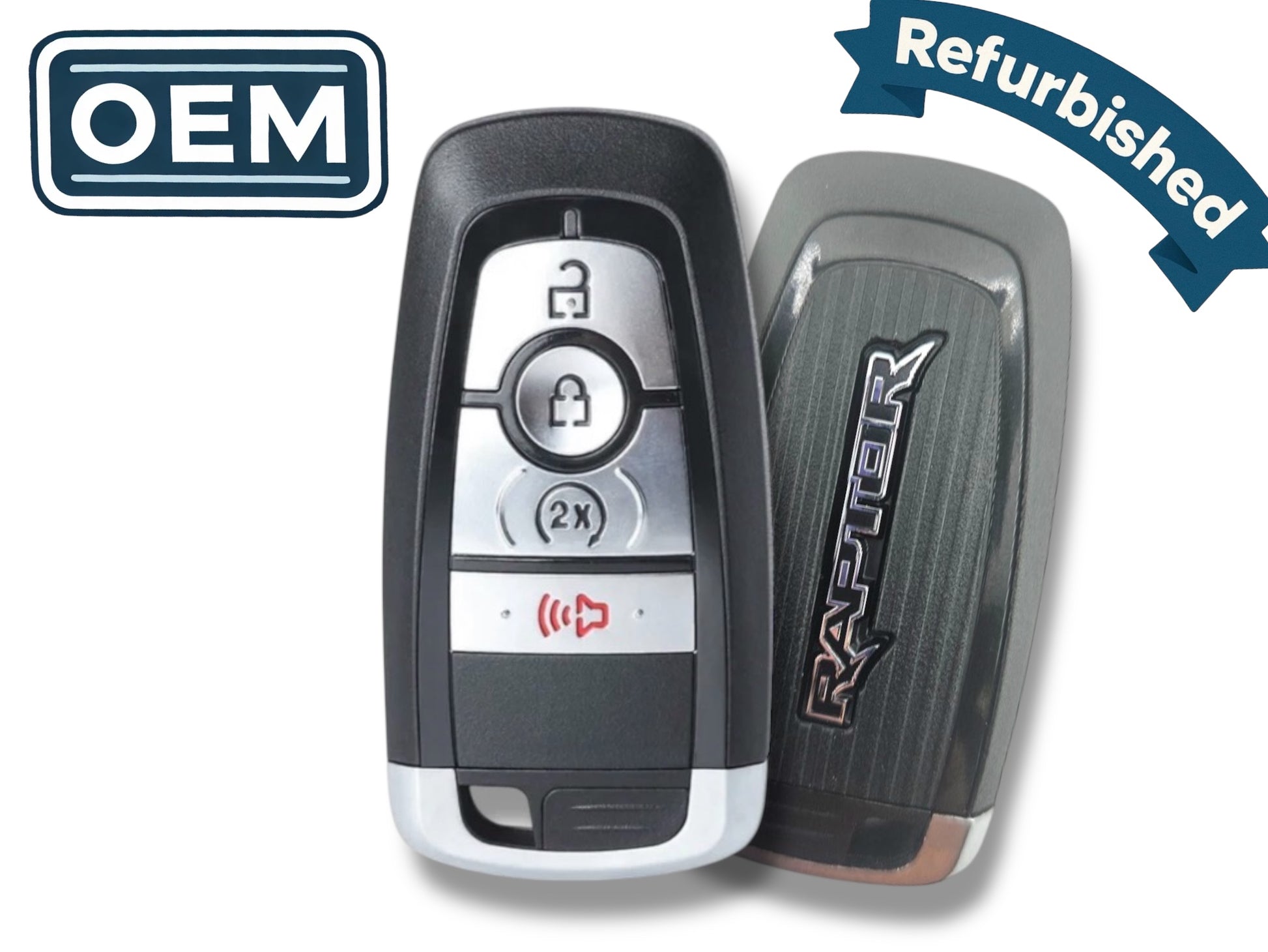22-24 Ford Raptor Smart Key 4-Button FCC: M3N-A3C054339 / PN: 164-R834