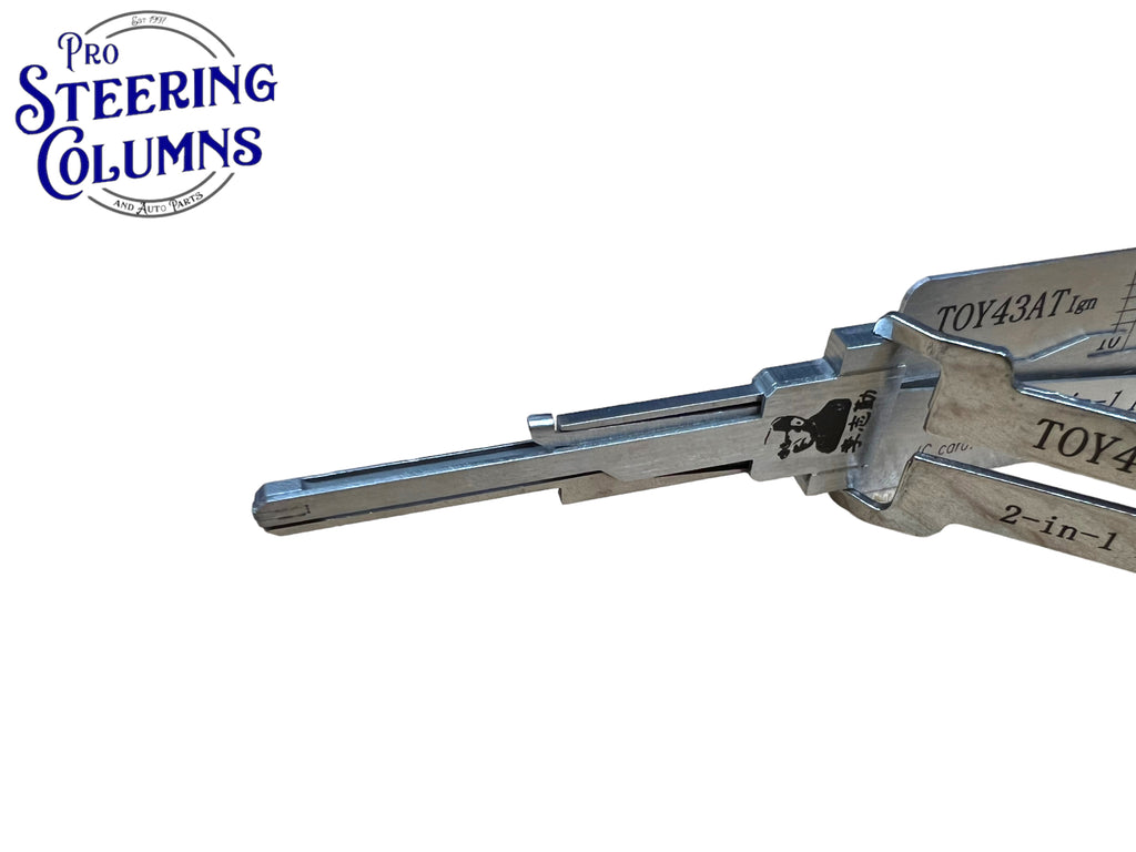 Original Lishi 2 in 1 Toyota TOY43AT IGN 10-Cut Pick & Decoder Genuine ...