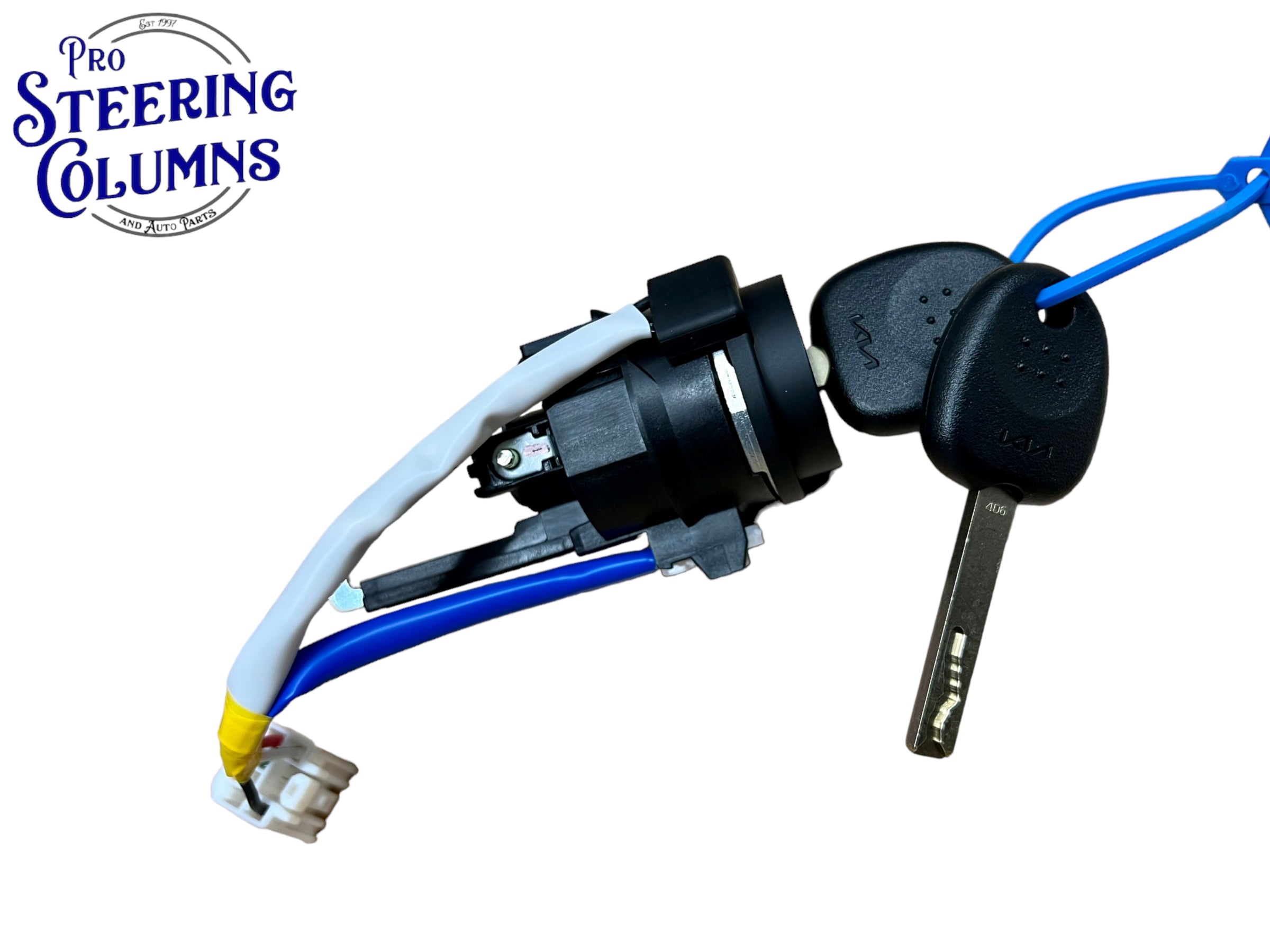 2021-2023 Rio Ignition Lock Cylinder 2 Keys With Immobilizer OEM New 8
