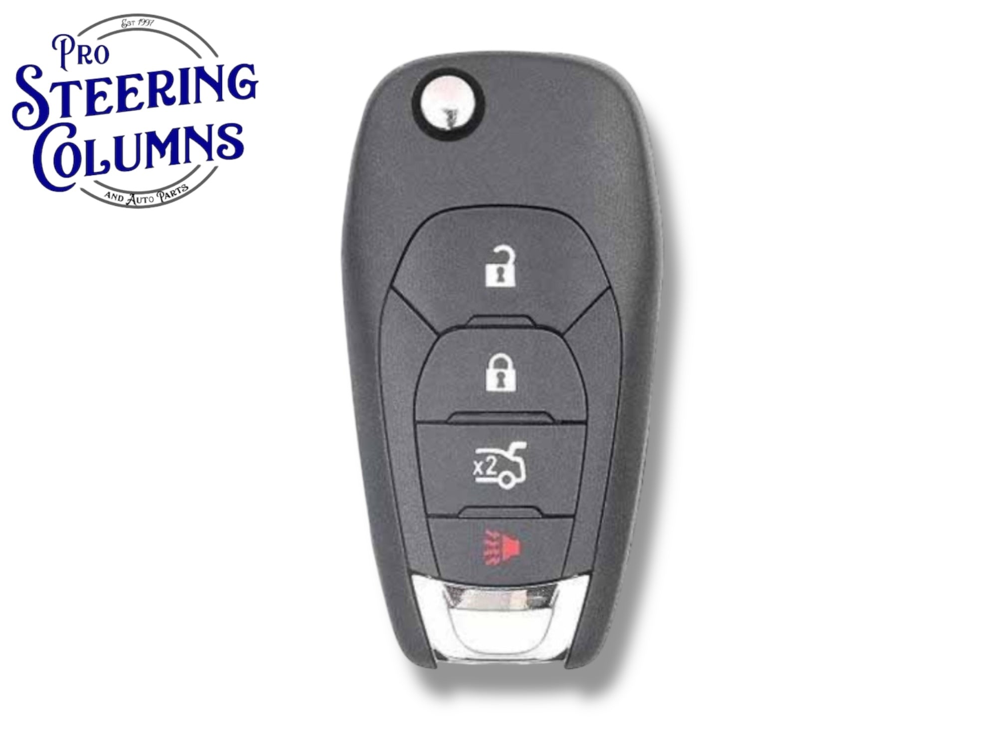 16-20 Chevrolet Cruze Sonic Flip Key 4-Button New PN: 13588756 / LXP-T