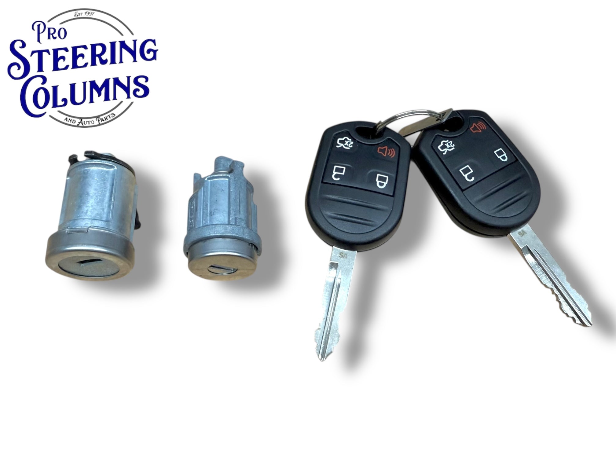 07-19 Ford Explorer Escape Focus Taurus Ignition & Door Lock Cylinder ...