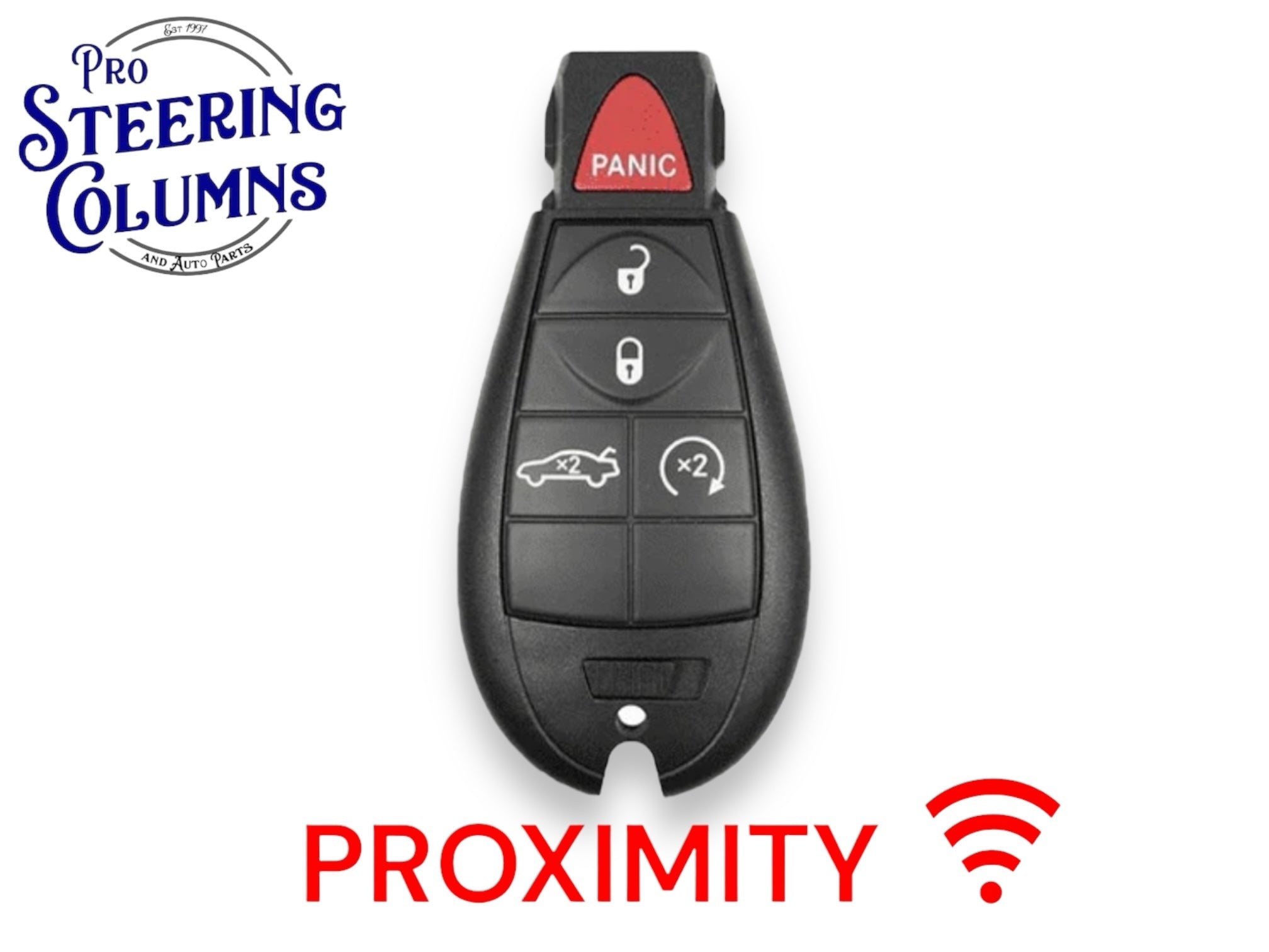 08-14 Chrysler Dodge 5 Button Proximity Remote Key Fobik Keyless Go Ne